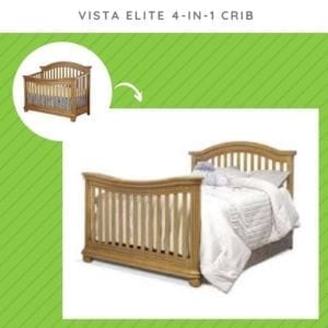 Sorelle Full Size Conversion Kit Bed Rails with Free Shipping