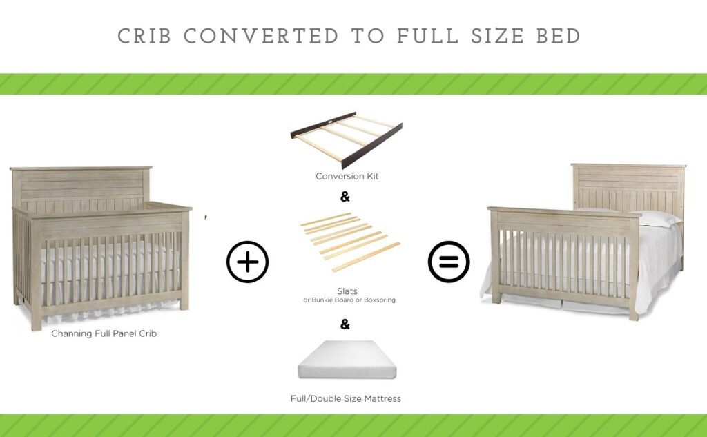 Bel Amore Full Size Conversion Kit Bed Rails with Free Shipping