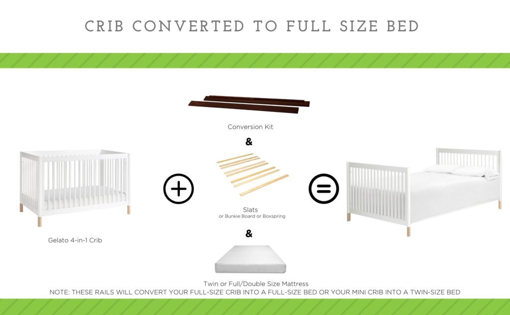 Babyletto Twin/Full Size Conversion Kit Bed Rails on Sale