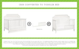 Million Dollar Baby Emma Regency Crib Toddler Guard Rail